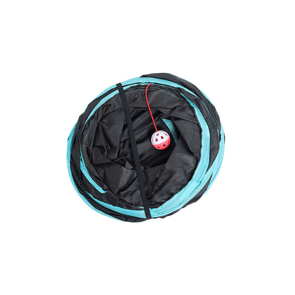 Pet Foldable Funny Exercise 4-Way Tunnel Play Toy – Mega Deal Warehouse