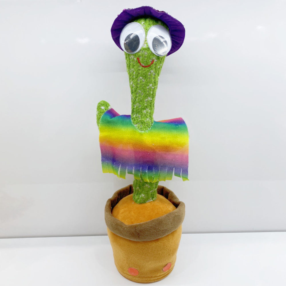 USB Charging Singing and Dancing Children’s Toy Cactus – Mega Deal ...
